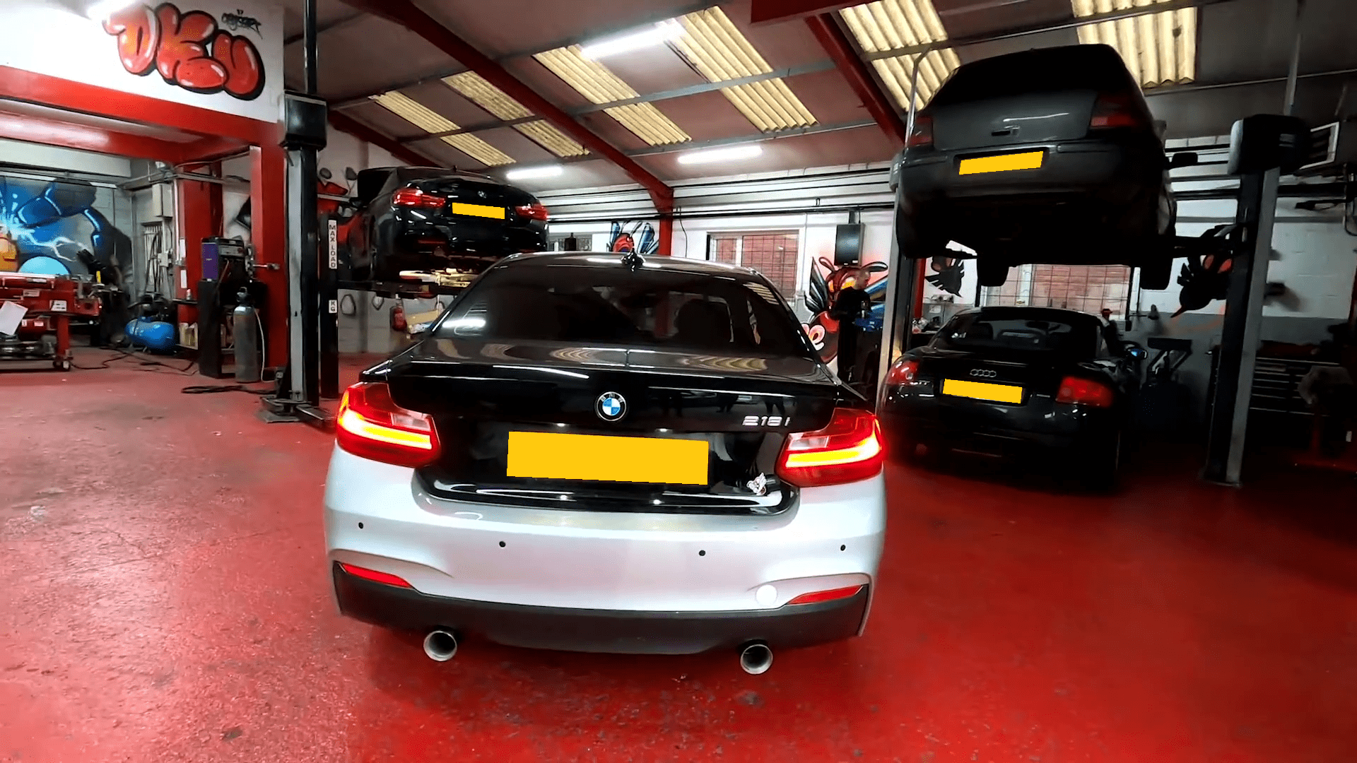 BMW 218I Stainless Steel Exhaust Systems - DKU Performance