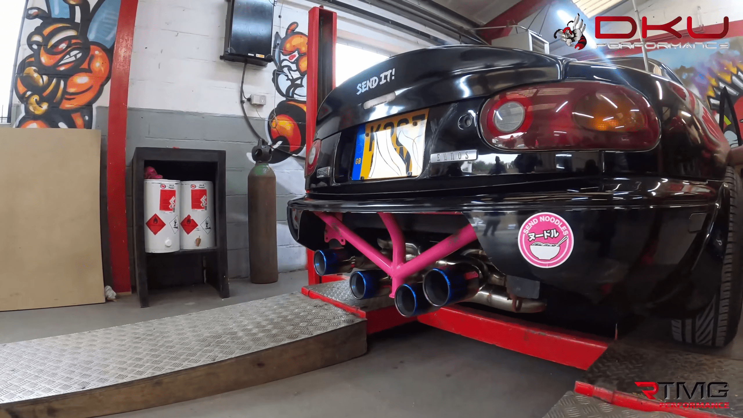 Mazda Mx5 Crazy Cat Back System & ECU Remap - DKU Performance
