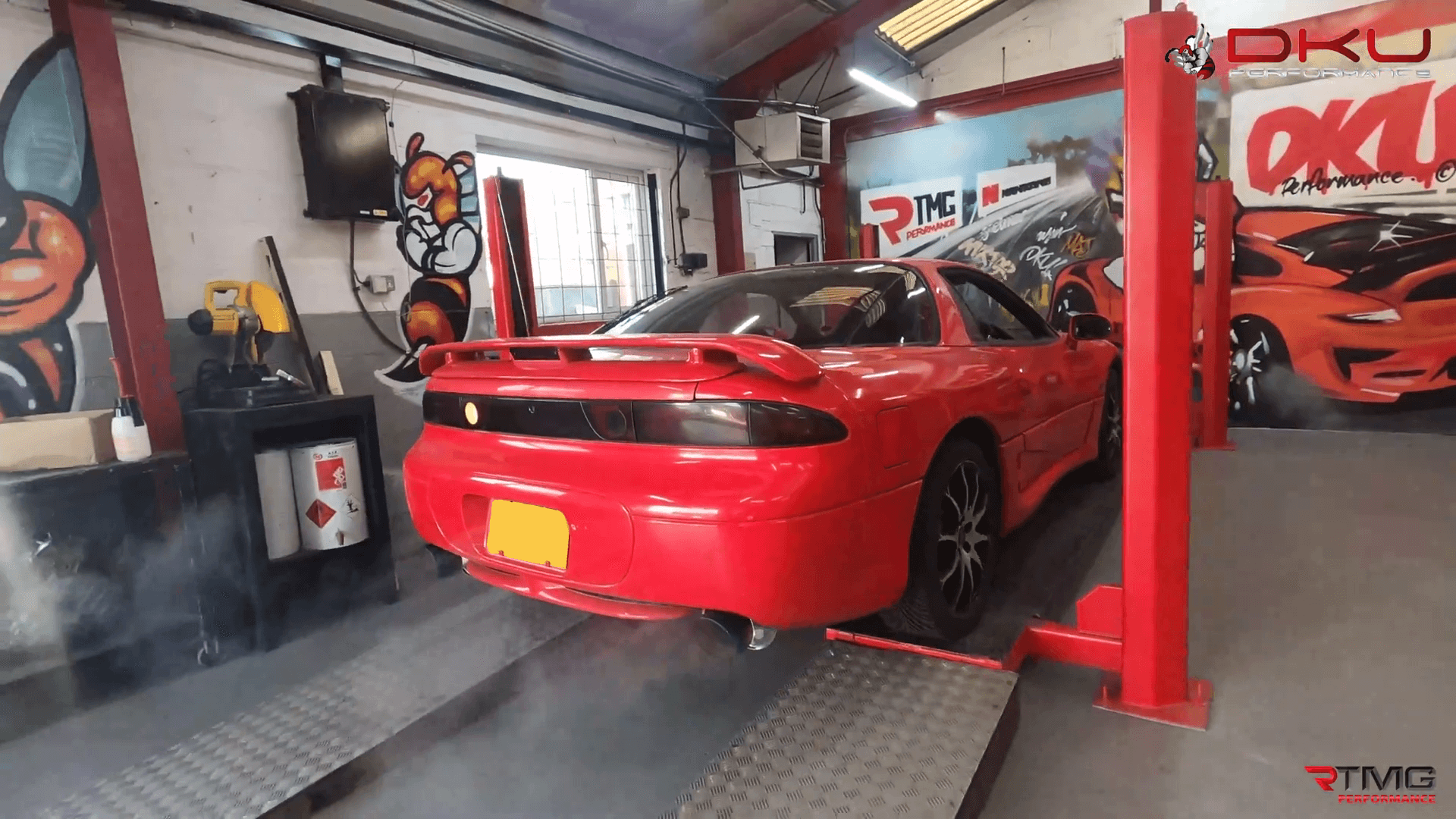 Mitsubishi GTO Twin Turbo Back Exhaust - DKU Performance