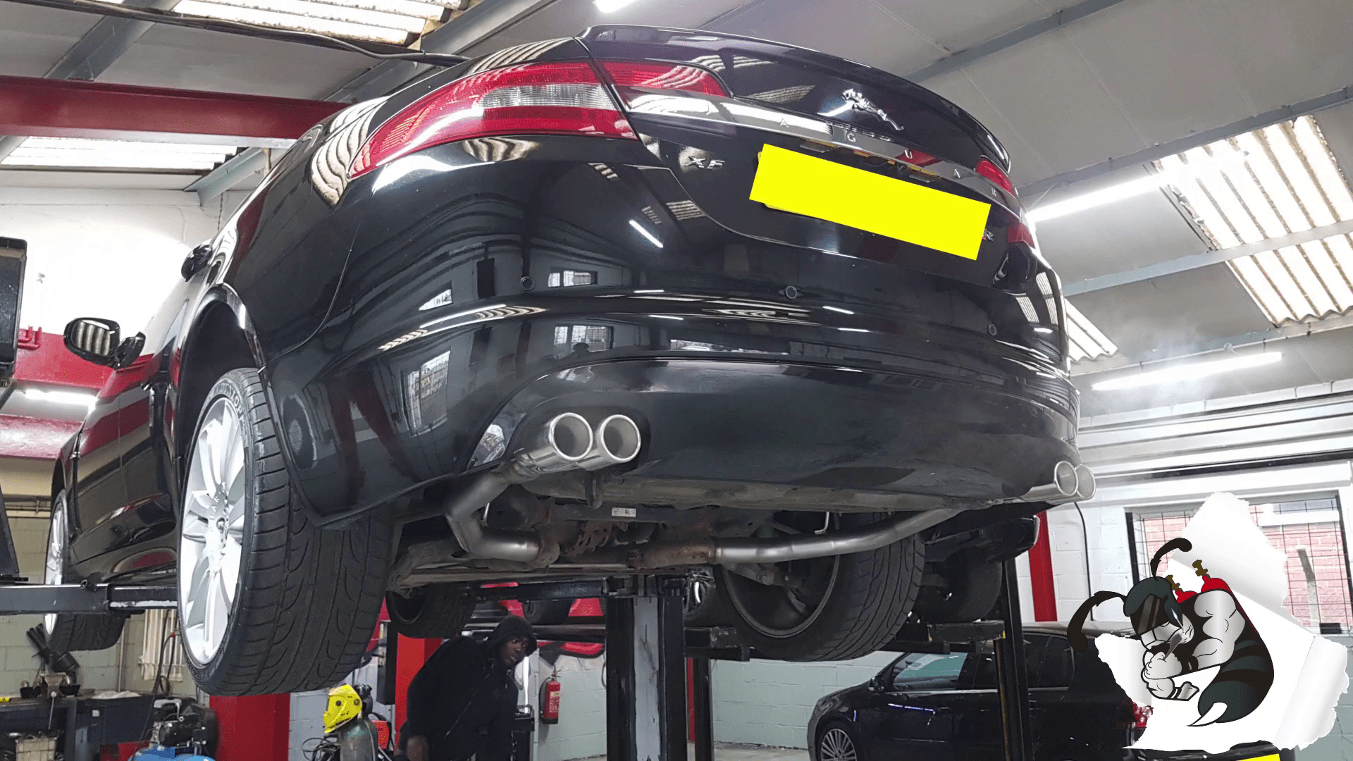 JAGUAR XF R Exhaust Performance & ECU Remap - DKU Performance