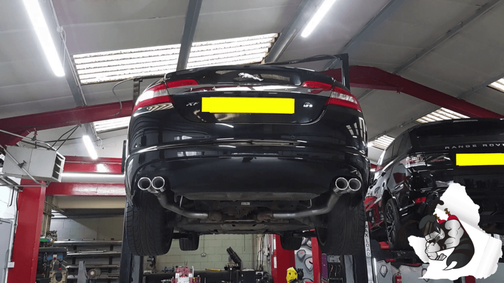 JAGUAR XF R Exhaust Performance & ECU Remap - DKU Performance
