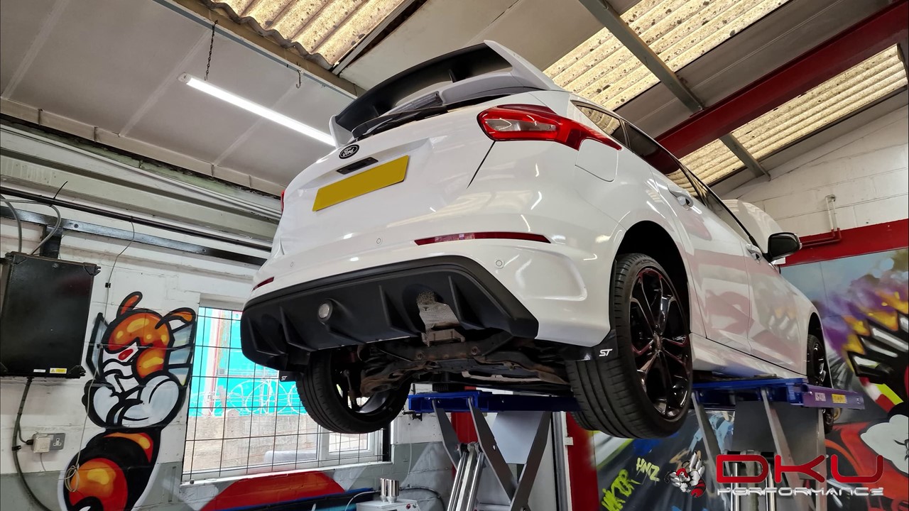 Ford Focus Custom Exhaust and ECU Remapping - DKU Performance