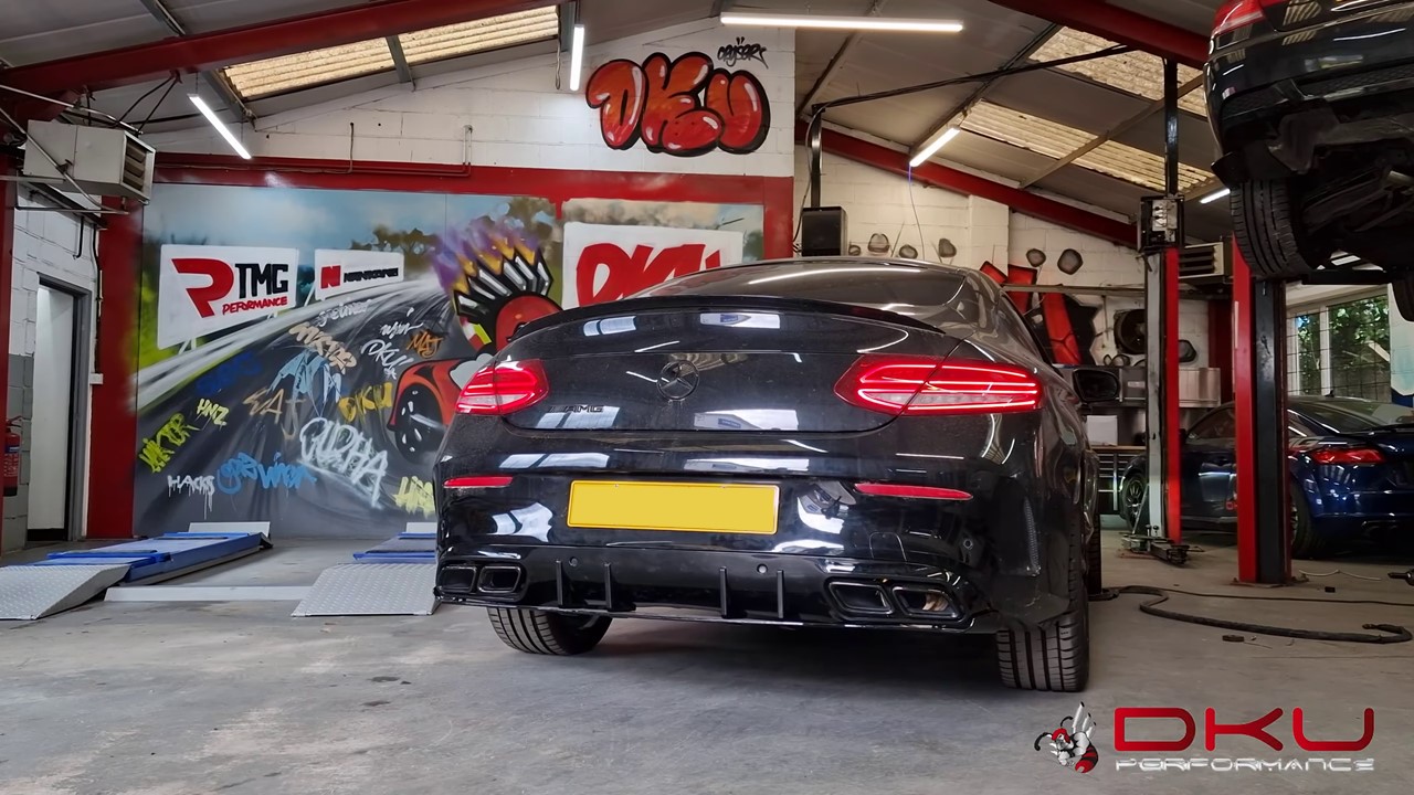 Mercedes Turbo C300 & C63 Exhaust System - DKU Performance