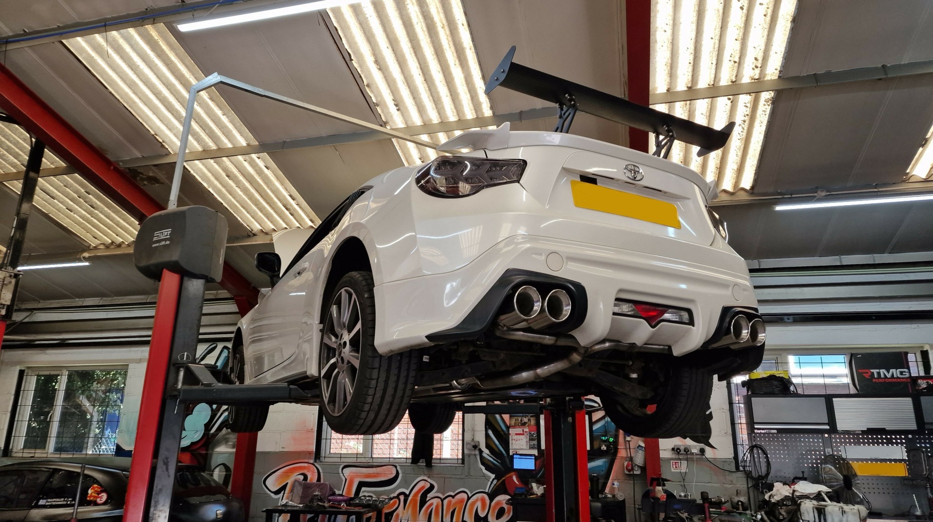 Toyota GT86 Custom Exhaust System - DKU Performance