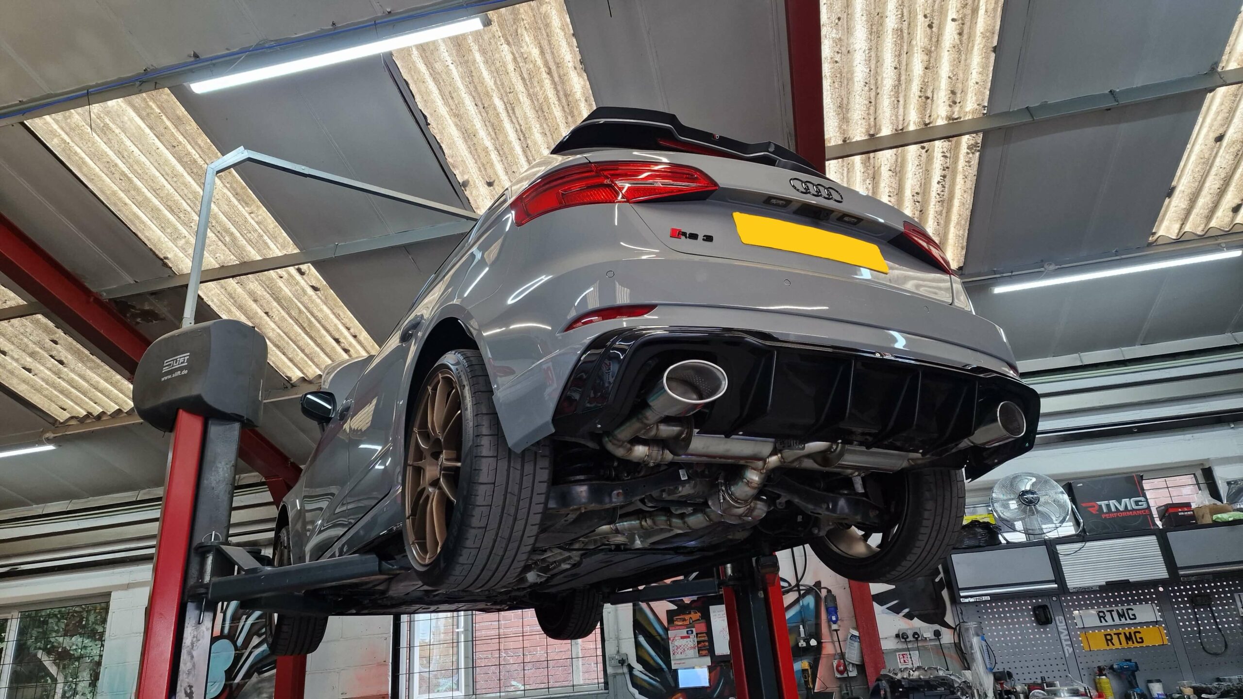 Audi RS3 Custom Exhaust & ECU Remapping - DKU Performance