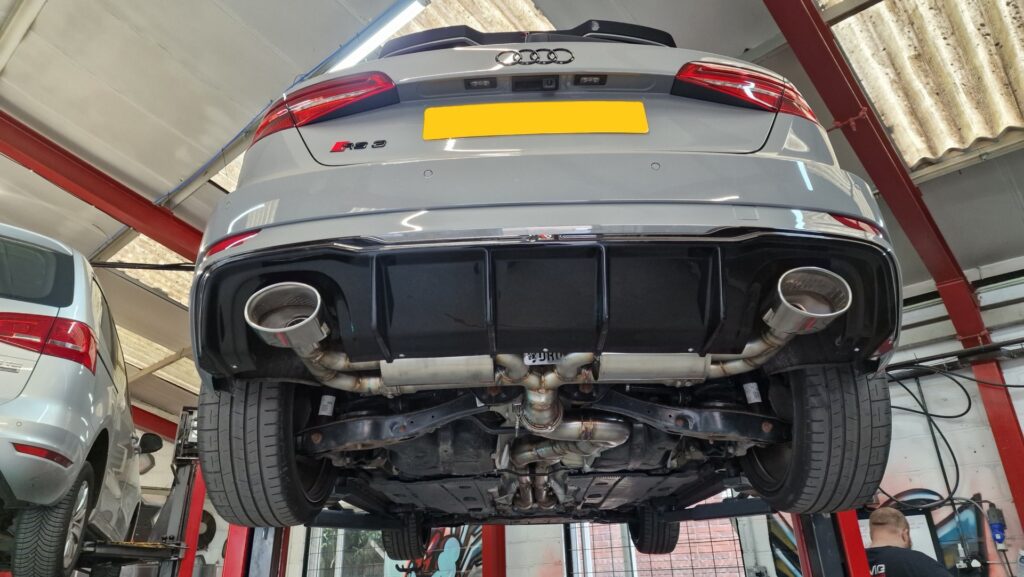 Audi RS3 Custom Exhaust & ECU Remapping - DKU Performance